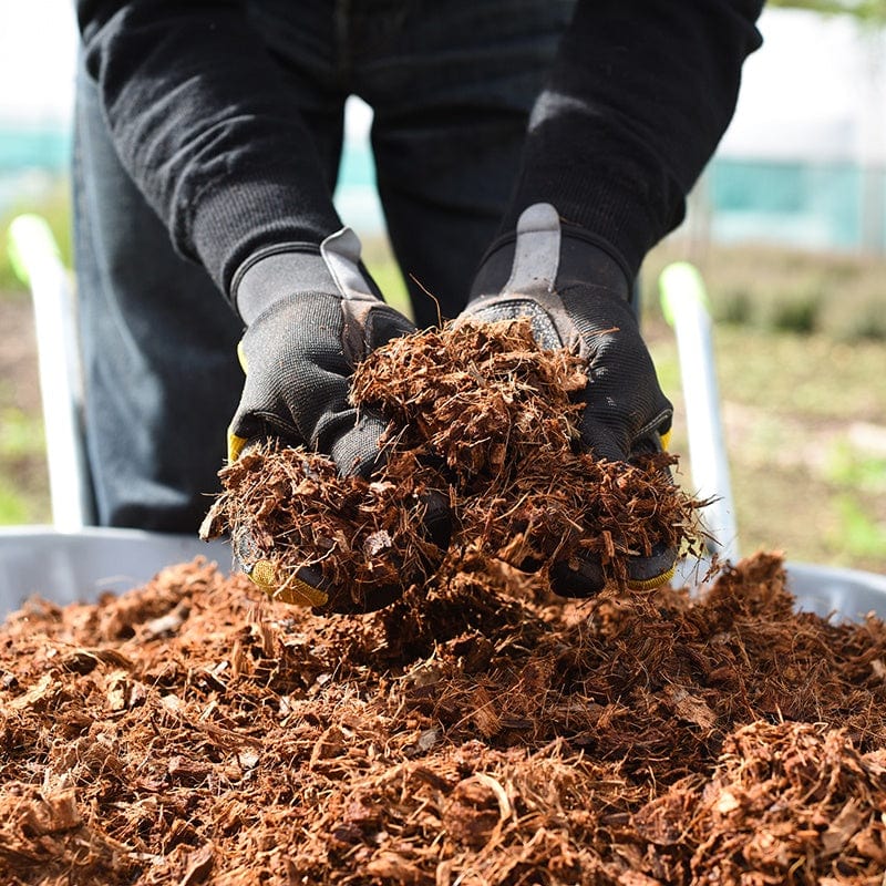 Coco Grow Pure Coir Chip Mulch 60ltr | Johnsons
